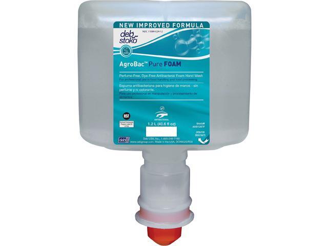 Deb AGB120TF AgroBac Pure FOAM Foaming Hand Wash, 1.2L Cartridge ...