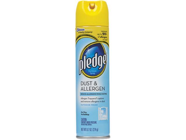 Pledge CB723756EA Dust and Allergen, Outdoor Fresh, 9.7oz CFC-Free ...