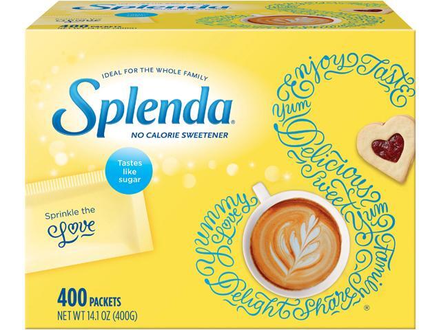 Splenda 200414CT Single-serve Sweetener Packets 400 Per Box - 6 Box Per ...