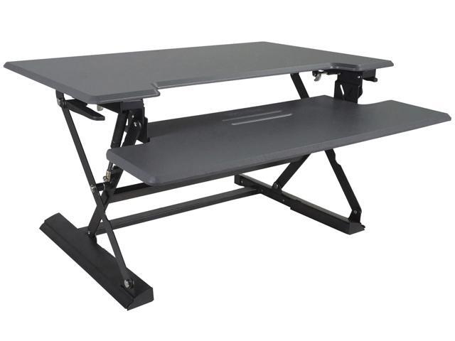 Victor VCTDCX710G High Rise Collection Wood Adjustable Sit-Stand ...