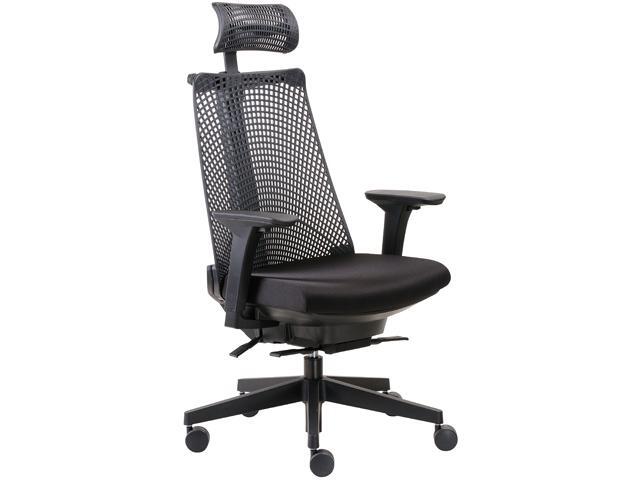 Boss Office Supplies B6550-BK-HR Contemporary Executive Chair with ...