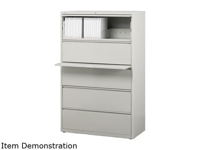 Realspace Pro (19055) Steel Lateral File, 5-Drawer, 67 5/8"H x 36"W x ...