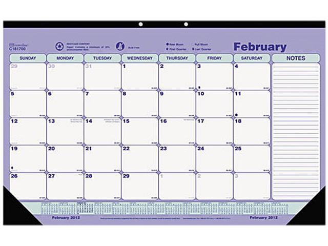 Blueline C181700 Brownline Monthly Desk Pad Calendar - Newegg.com