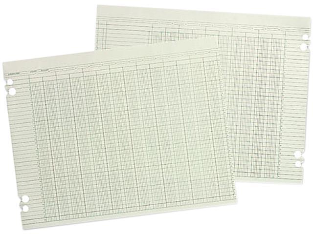 Wilson Jones WG50-36A Accounting Sheets, 36 Columns, 11" x 17", 100 ...