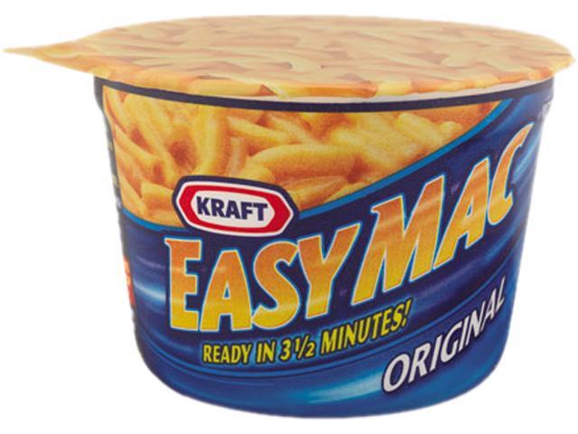 Kraft 01641 Easy Mac Original, 2.05-Ounce Microwave Cups (Pack of 36 ...