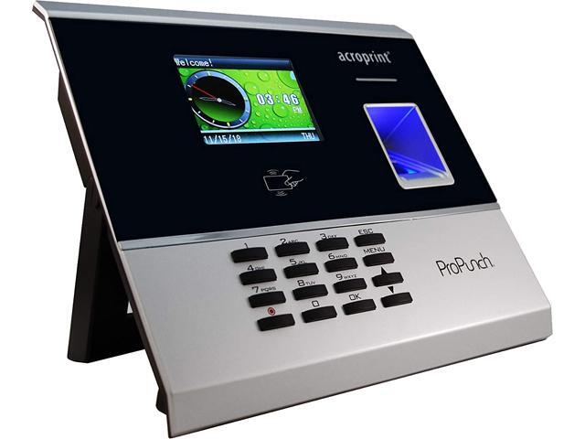 Acroprint Time Recorder 01-0289-000 ProPunch Biometric Bundle ...