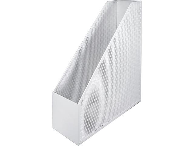 Artistic ART20004WH Urban Collection Punched Metal Magazine File, 11.50 ...