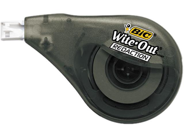 BIC WOTRDP11 Wite-out Redaction Tape, Non-refillable, 1/6" X 472 ...