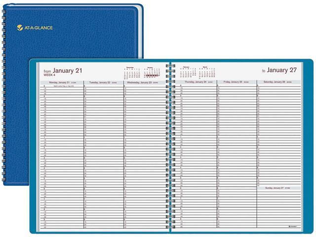 AT-A-GLANCE 7094020 Fashion Professional Weekly Appointment Book ...
