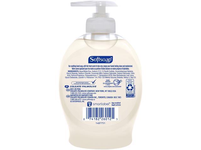Softsoap Soothing Liquid Hand Soap Pump - Aloe Vera Scent - 7.5 fl oz ...