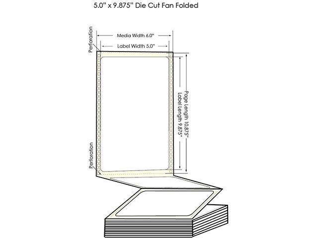 Sector 9 805024 GP-C831 5" x 3 15/16 5MIL BS5609 Labels - Newegg.com