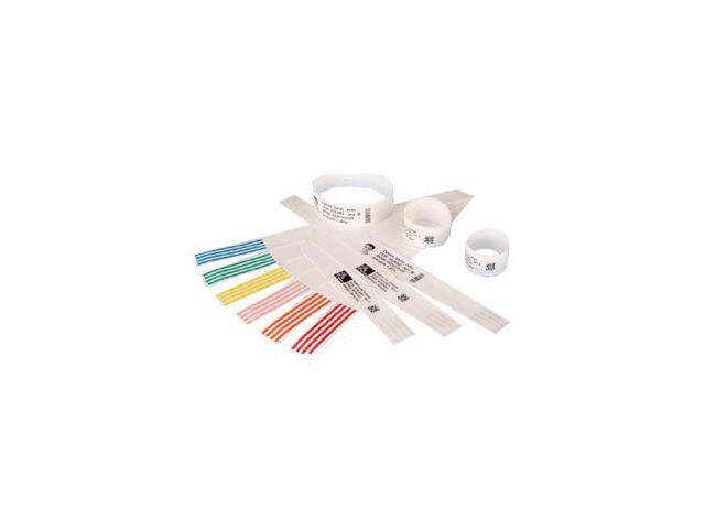 Zebra Wristband Polypropylene 1 x 11in Direct Thermal Zebra Z-Band ...