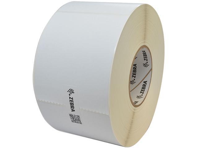 Zebra Label Paper 4 x 4in (101.6x101.6mm) Thermal Transfer Z-Select ...