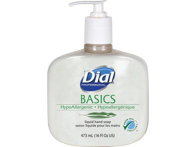 Dial 06044CT Basics HypoAllergenic Liquid Hand Soap - Newegg.com
