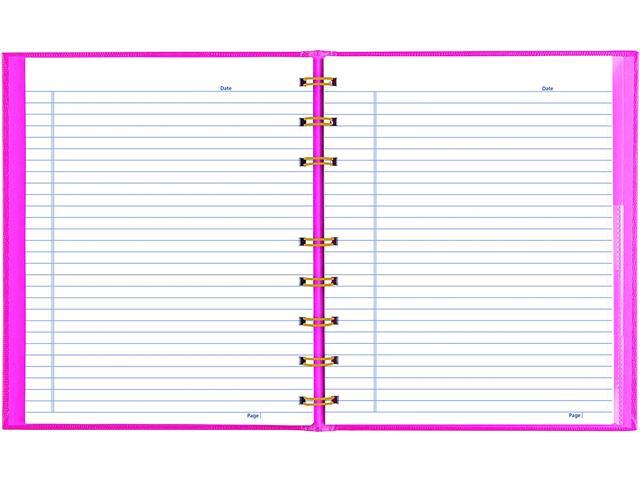 Blueline A7150.PNK4 NotePro Notebook, 1 Subject, Narrow Rule, Bright ...