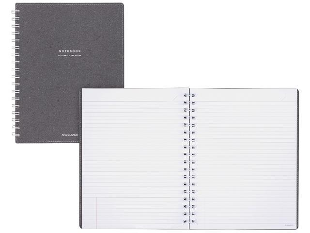 Mead YP14445 Collection Gray Twin Wire Notebook - Newegg.com