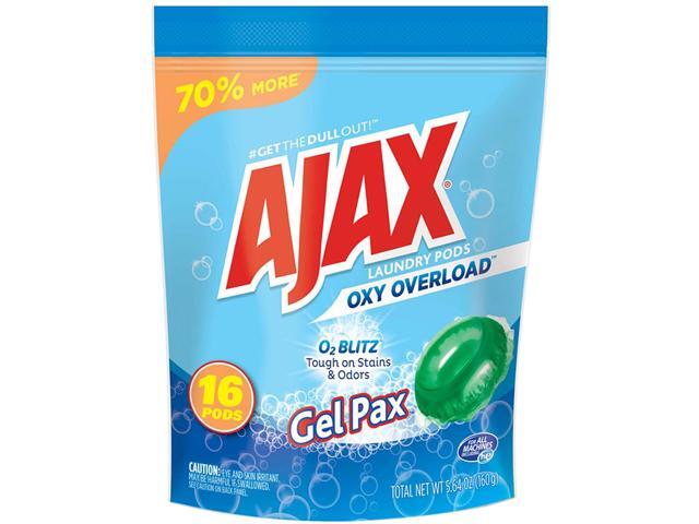 Ajax 845514048038 Oxy Overload Laundry Detergent Pods, Fresh Burst ...