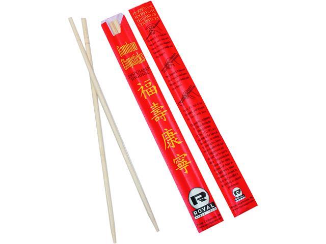 Royal Paper RPP R809 ChoPolystyreneticks, Bamboo, 9", Natural, 1000 ...