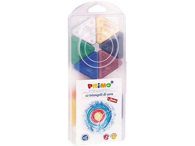 Stride 0731TR Primo Triangle Crayons, Assorted Colors, 12/Pack - Newegg.com