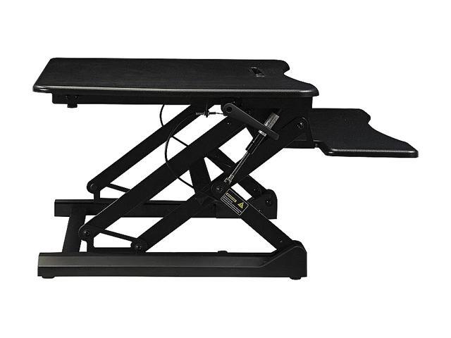 Lorell LLR99553 V2 Adjustable Desk Riser - Black - Newegg.com