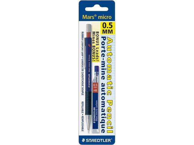 Staedtler Mars Micro Automatic Pencil 0.5 mm Lead Size - Blue Barrel ...