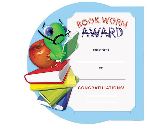 Southworth MAK2 Motivations Bookworm Certificate Award Kit and Holder ...