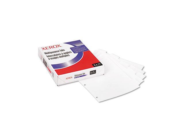Xerox 3R4416 Single-Reverse Collated Index Dividers, 5-Tab, 9 x 11 ...