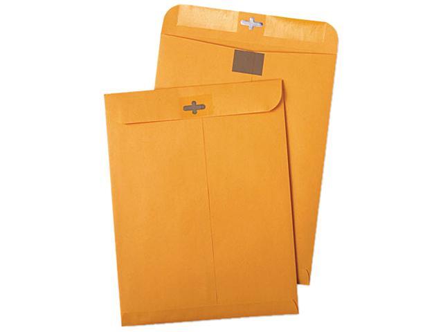 Quality Park QUA43568 Postage Saving Clear-Clasp Kraft Envelopes, 9 x ...