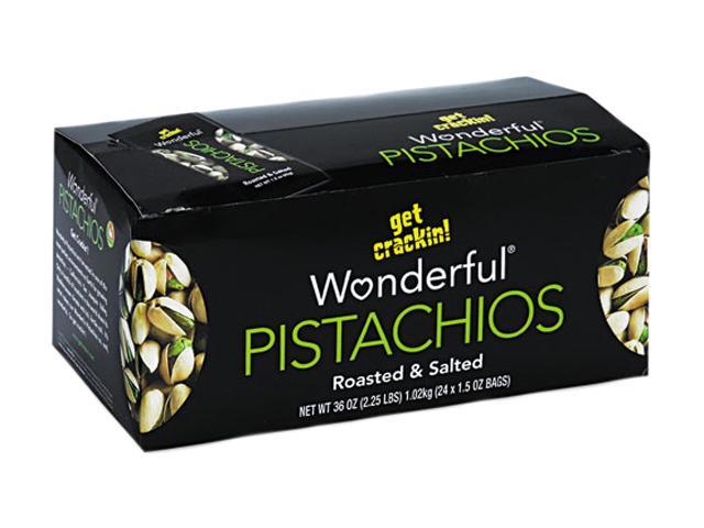 Paramount Farms 072142WE2 Wonderful Pistachios, Dry Roasted & Salted, 1 ...