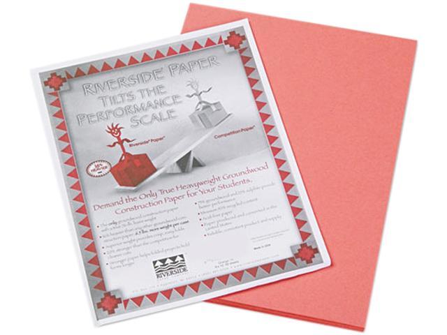 Pacon 103594 Riverside Construction Paper, 76 lbs., 9 x 12, Orange, 50 ...