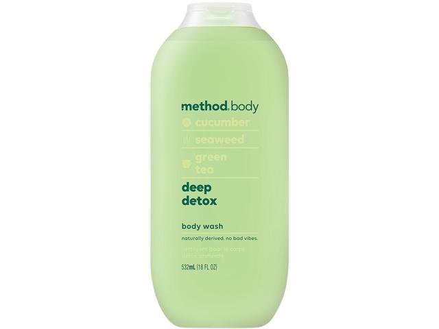 Method MTH01858 Womens Body Wash, 18 oz, Cucumber/Seaweed/Green Tea, 6 ...