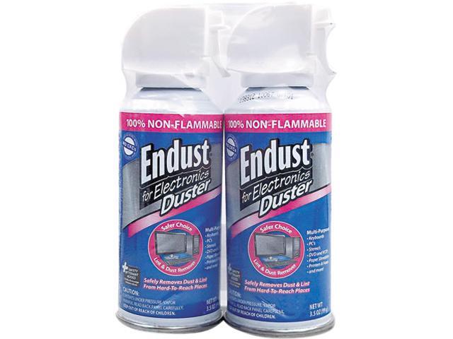 Endust 246-050 Compressed Gas Duster, 2 3.5oz Cans/Pack - Newegg.com