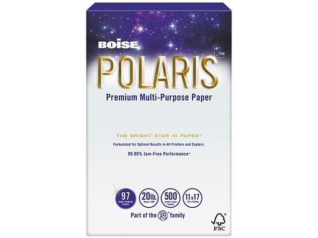 Boise POLARIS Copy Paper, 11 x 17, 20lb White, 2500 Sheets/Carton ...