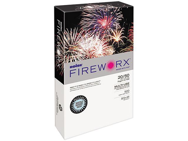 Boise FIREWORX Colored Paper, 20lb, 8-1/2 x 14, Bottle Rocket Blue, 500 ...