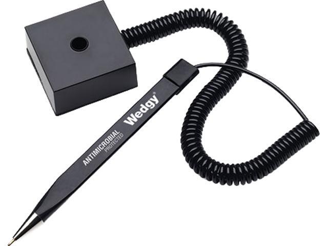 MMF Industries 28508 Wedgy Coil Ballpoint Counter Pen with Square Base ...