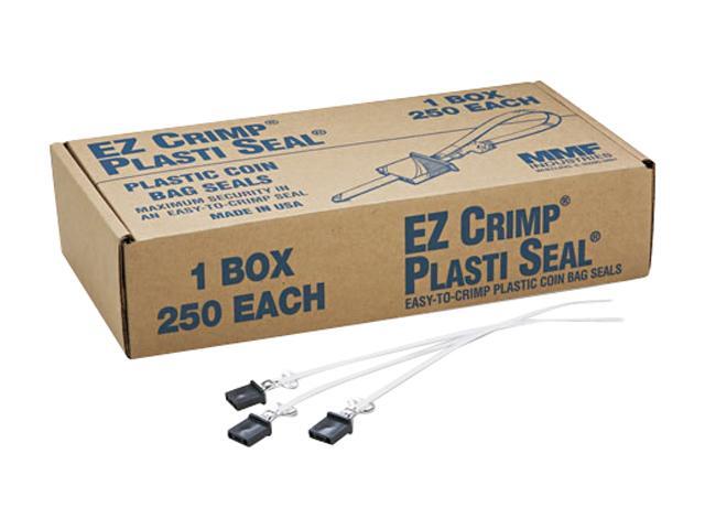 MMF Industries 240021004 Ez Crimp Plastic Cash Bag Seals, Unnumbered ...