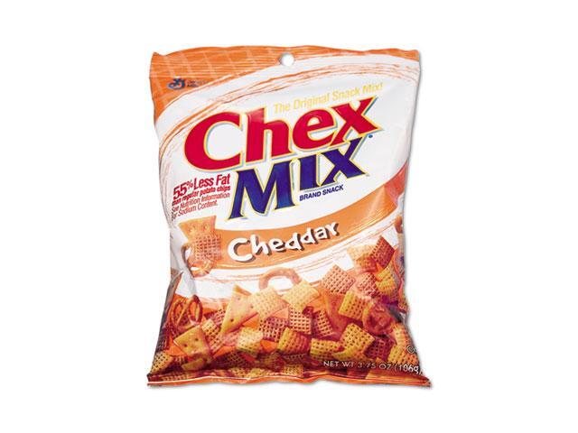 General Mills SN35182 Chex Mix, Cheddar Flavor Trail Mix, 3.75oz Bag, 8 ...