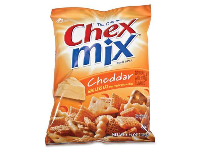 General Mills SN35182 Chex Mix, Cheddar Flavor Trail Mix, 3.75oz Bag, 8 ...
