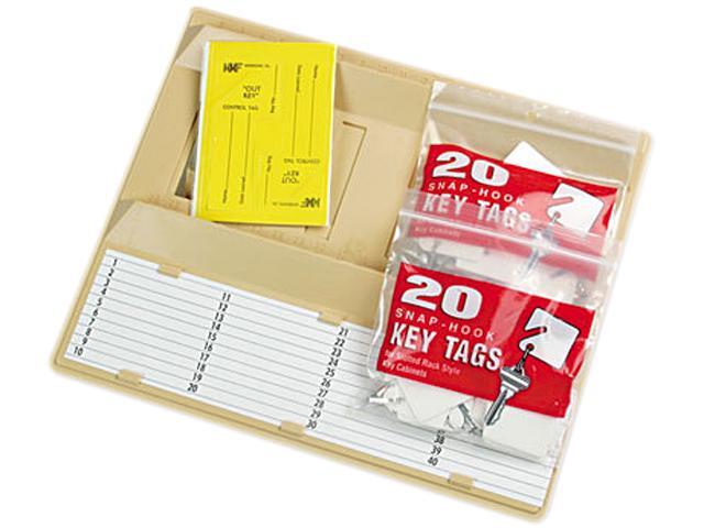 STEELMASTER by MMF Industries 201304003 File Drawer Key Rack, 40-key ...