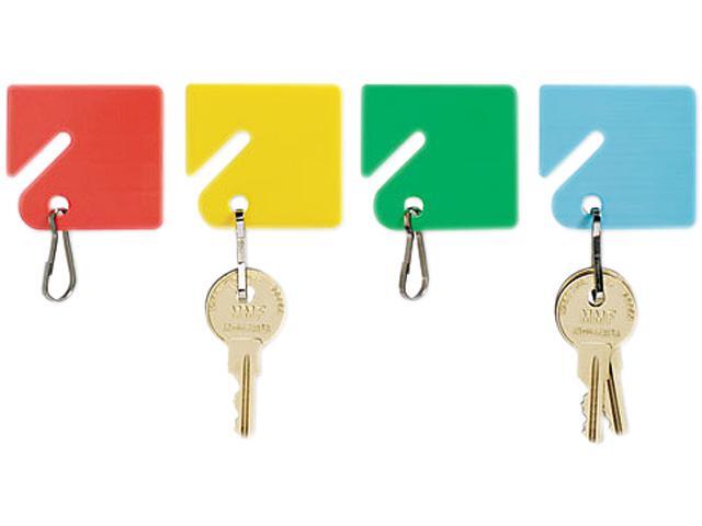 MMF 2013004W47 Slotted Rack Key Tags with Snap-Hook - Newegg.com