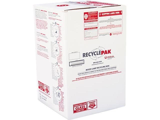 RECYCLEPAK SUPPLY126 Prepaid Recycling Container Kit for Mixed Lamps ...