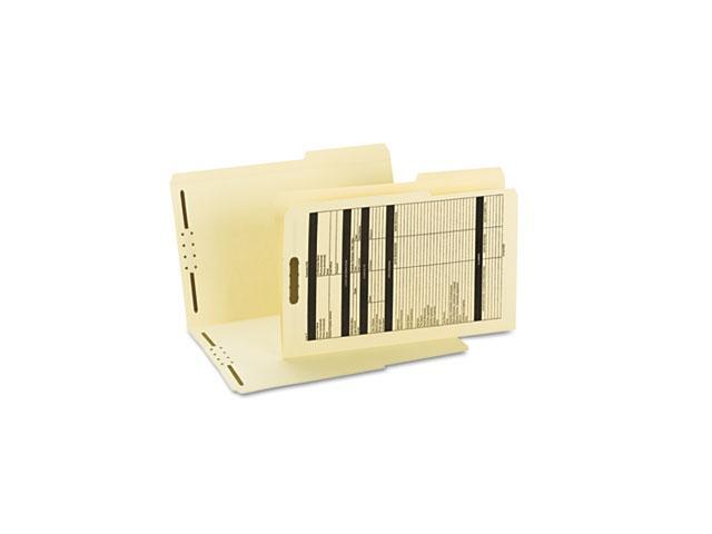 Smead 78210 Mortgage Folders, Two Fasteners, 2/5 Tab, Legal, Manila, 50 ...