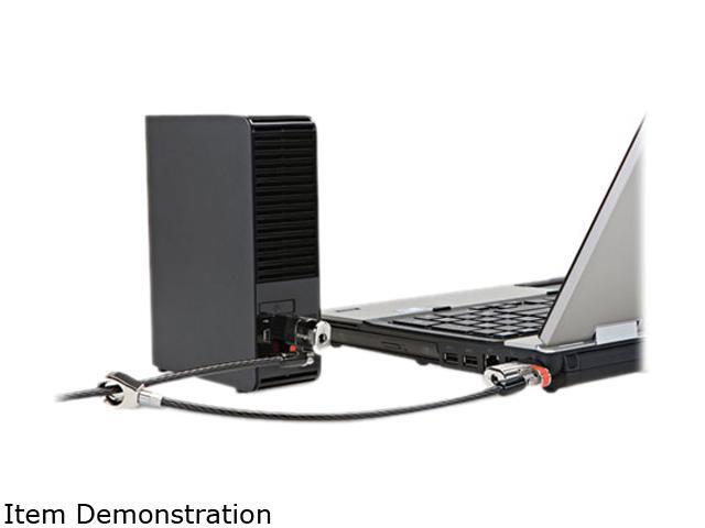 Kensington ClickSafe Keyed Twin Laptop Lock, 5ft and 8in Cables, Black ...