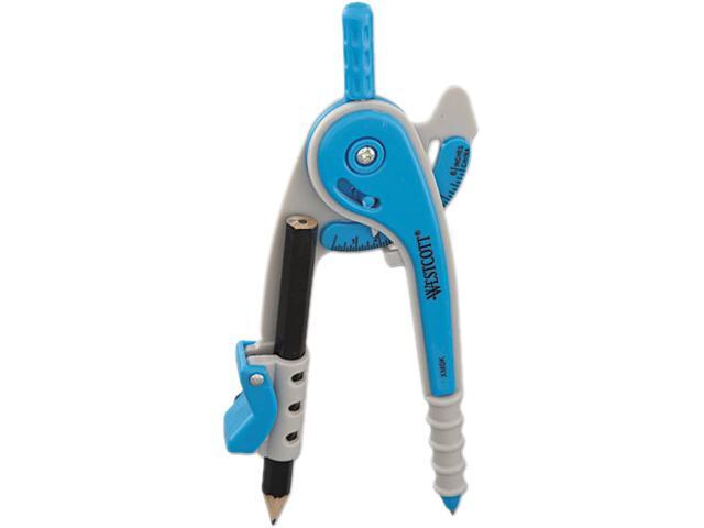 Westcott 13017 Safety Compass,6" Maximum Diameter, Plastic, Assorted ...