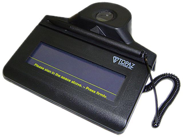Topaz IDLite 1x5 TF-S463 Series USB TF-S463-HSB-R Signature Capture Pad ...