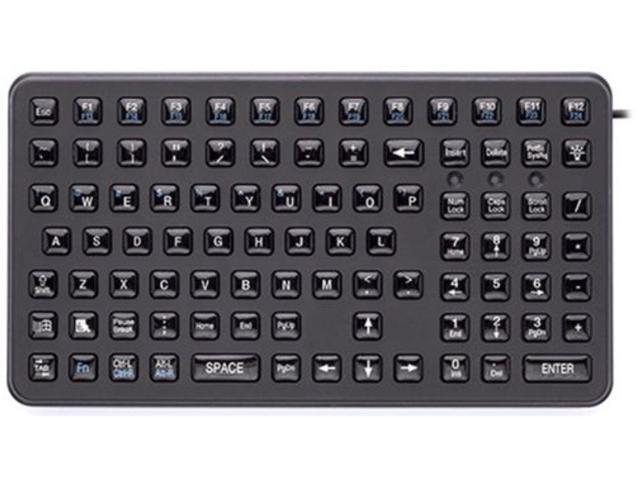 Advantech XSCA1-SL-91 Small Footprint Keyboard With Epoxy Keycaps ...