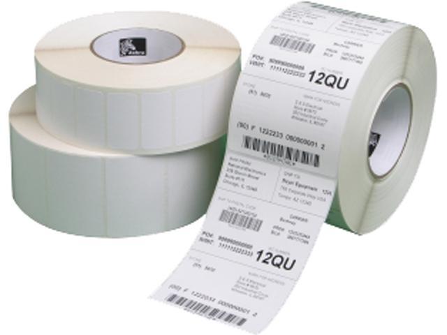 Zebra 10019604 Polypro 4000T Removable Polypropylene Label, 3" x 1.25 ...