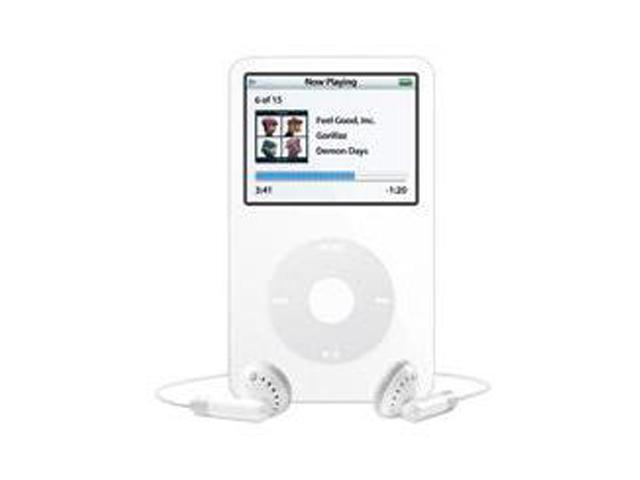 Apple iPod video (Late 2006) 2.5" White 80GB MP3 / MP4 Player MA448LL/A ...