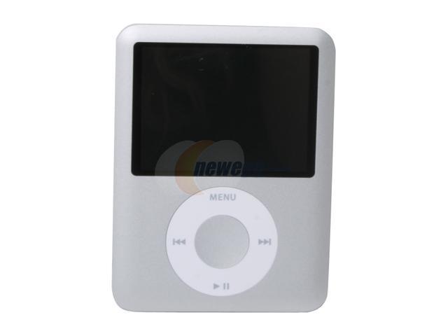 Apple 8GB iPod Nano - 3rd Gen (SILVER) MA980LL/A - Newegg.com