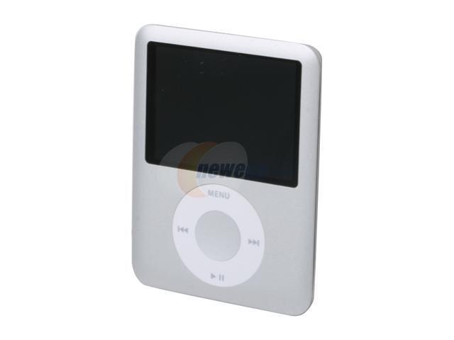 Apple 8GB iPod Nano - 3rd Gen (SILVER) MA980LL/A - Newegg.com